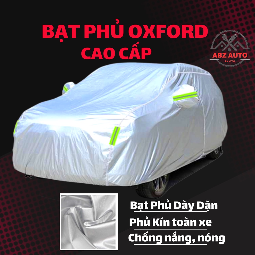 Bạt Phủ ô Tô Vải Dù Oxford Cao Cấp Bạt Trùm Xe Chất Liệu Vải Dù Đủ Size Cho Các Dòng Xe Siêu