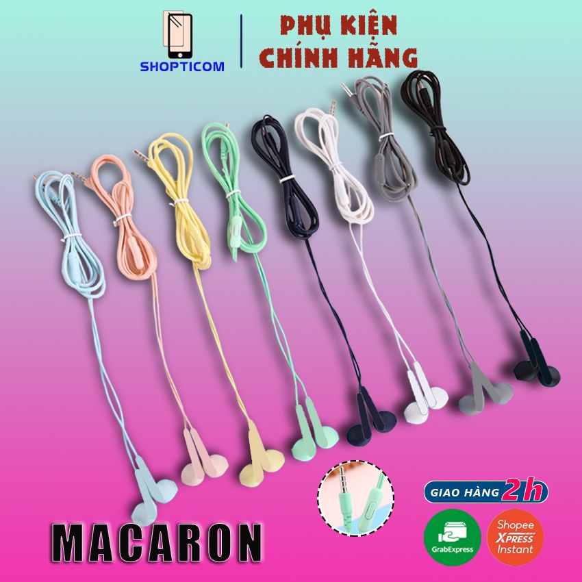 Tai nghe gaming có dây nhét tai S P U19 giắc 3,5, tai phone in ear chơi ...