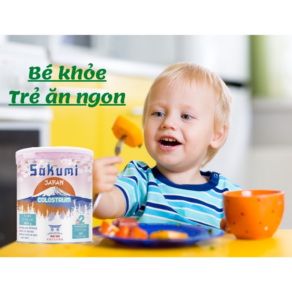 Sữa Bột Sakumi Japan Cho Bé 0-12 Tháng Tăng sức đề kháng, hỗ trợ tiêu ...