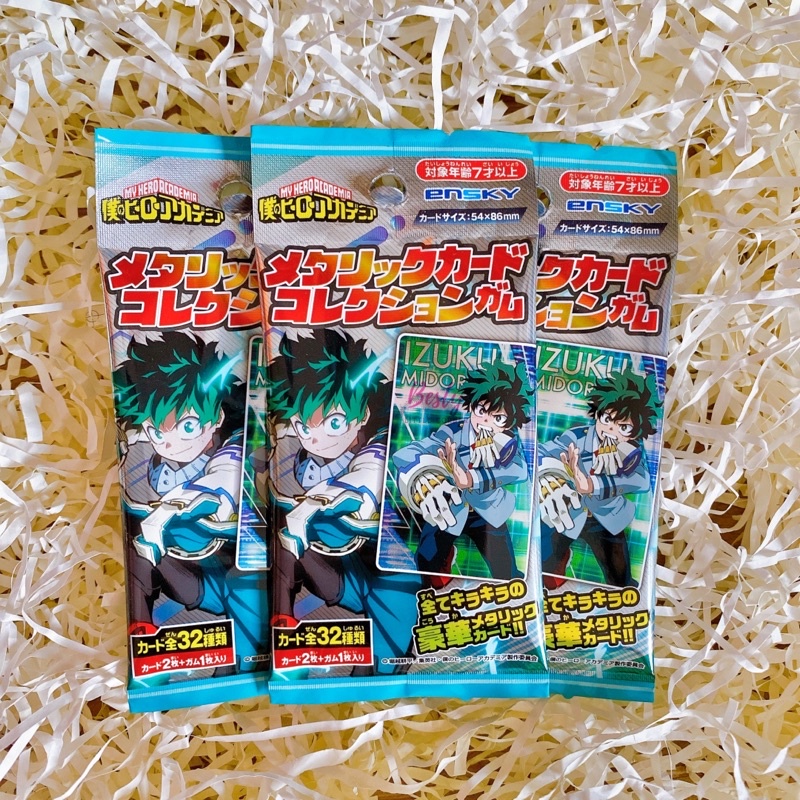 [MỚI] Card nhân phẩm My Hero Academia metallic random MHA pack nhân ...