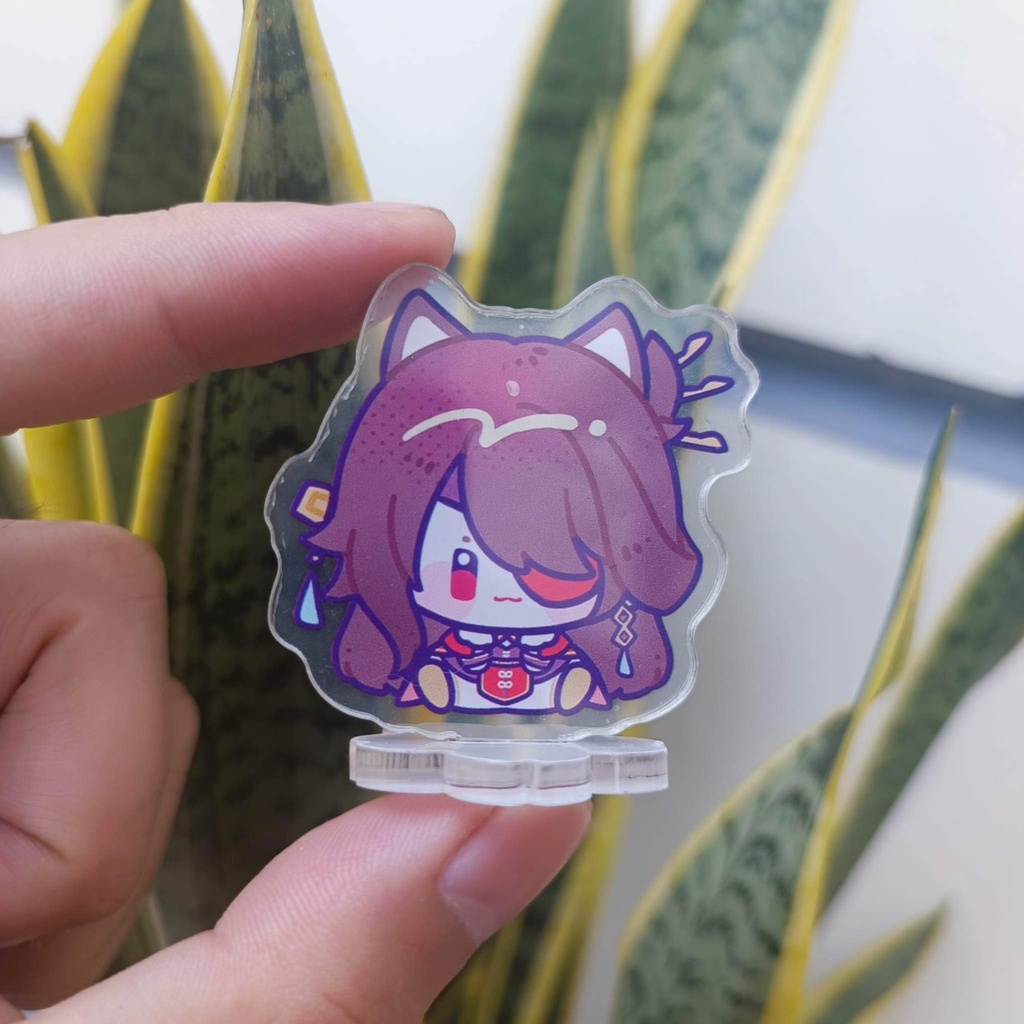 Standee mini 5cm Genshin Impact - Fluffy Town (50 mẫu) | Shopee Việt Nam