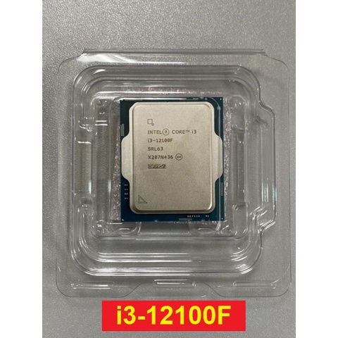 CPU INTEL I3-12100F Tray. Bộ xử lý INTEL CORE I3-12100F Tray | Shopee ...