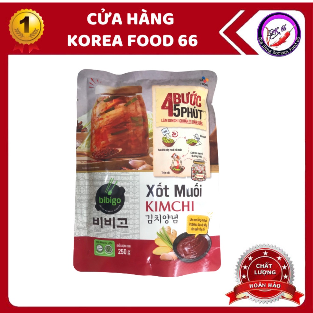 Xốt Muối Kim Chi Bibigo 250g Pha Sẵn Dùng Trộn Kim Tiện Lợi | Shopee Việt Nam