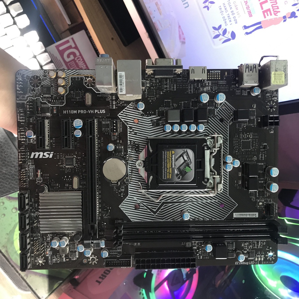 [ VI TÍNH VINH GAMING ] Mainboard H310M - MSI H31M PRO VH PLUS Chính ...