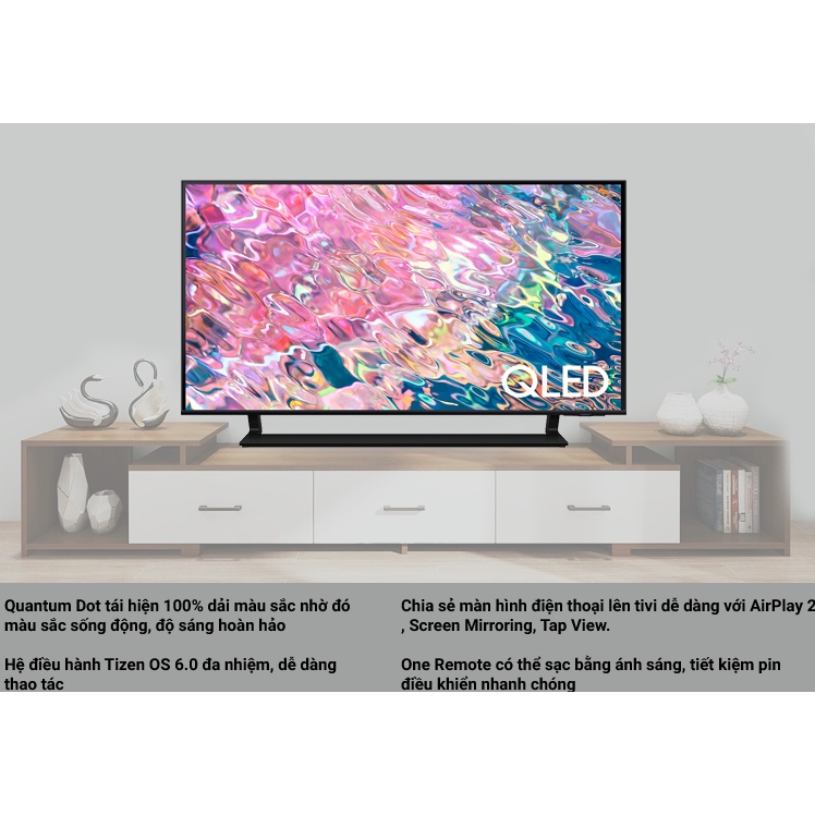 Smart Tivi QLED 4K 65 inch Samsung QA65Q60B 2022 | Shopee Việt Nam
