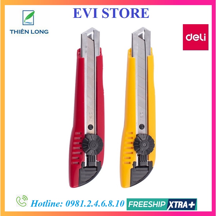 Dao rọc giấy to Deli 2043 / Dao Deli E2043 có lưỡi dao to 2011 thay thế ...
