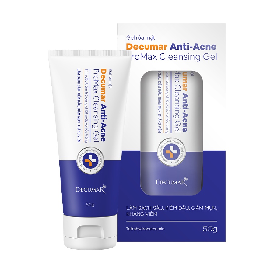 Gel rửa mặt Decumar Anti-Acne Promax Cleansing Gel 100g | Shopee Việt Nam