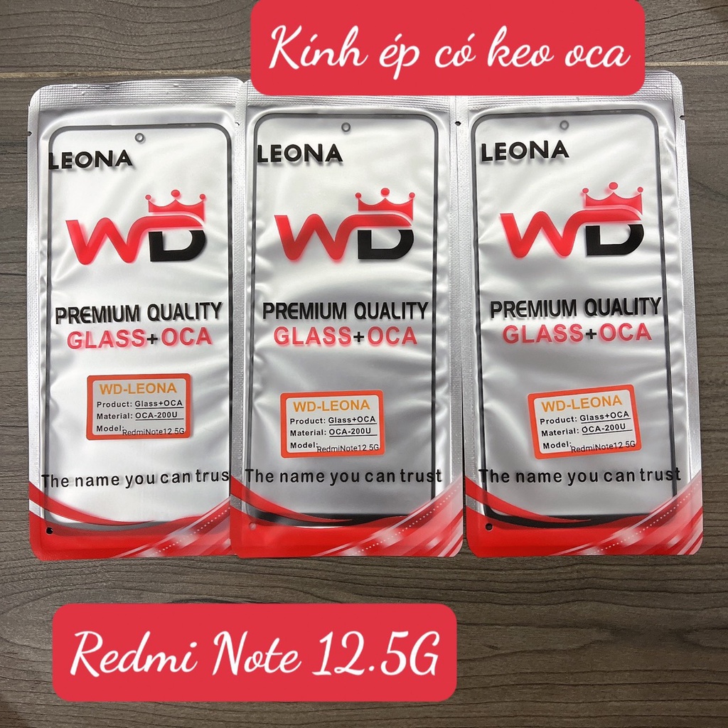 KÍNH ÉP MÀN HÌNH CÓ KEO OCA REDMI NOTE 12 5G - KÍNH ÉP MÀN HÌNH CÓ KEO OCA XIAOMI REDMI NOTE 12 ...