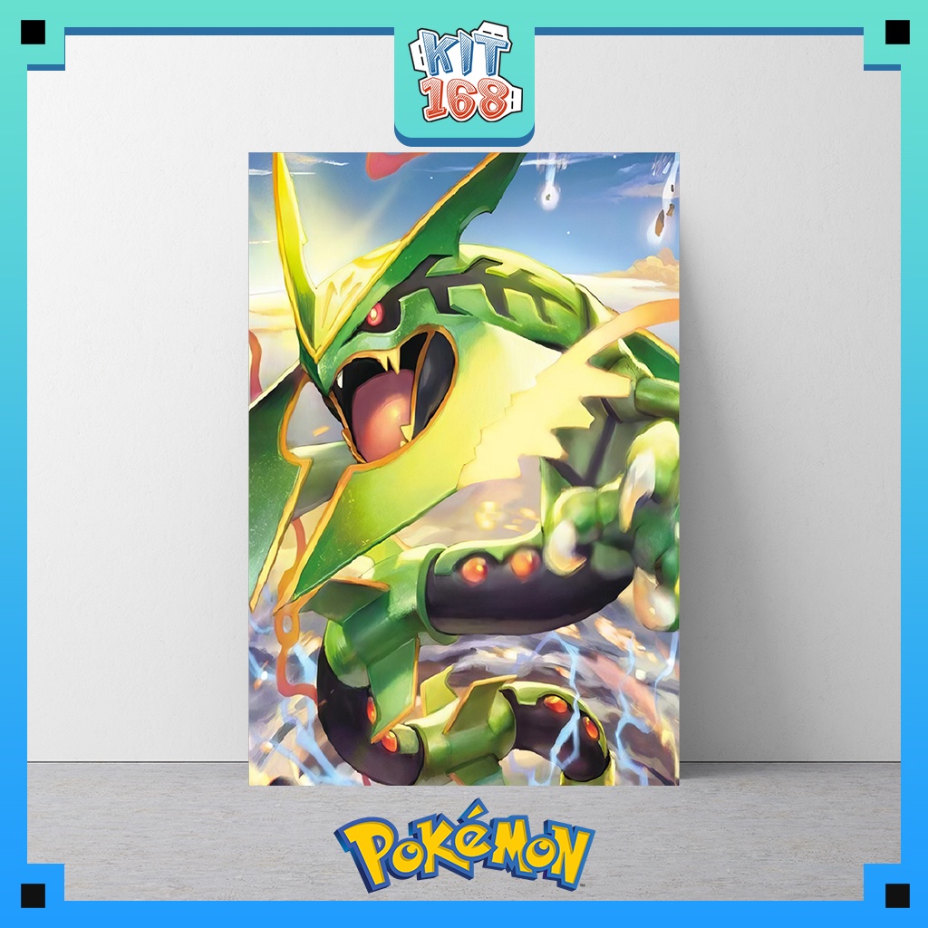 Poster Hình Pokemon Rayquaza (POSPIC-0187) | Shopee Việt Nam