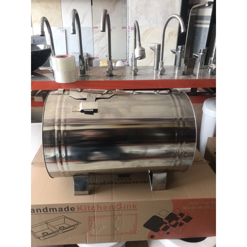 Bồn phụ, bình phụ, bồn giảm áp 60L – Inox 304 dùng máy máy năng lượng mặt trời mặt trời | Shopee ...