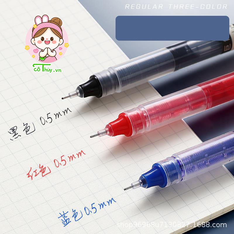 BG05 Bút Mực Gel Dạng Lỏng Đầu Kim Lăn Thẳng 0.5mm Đơn Giản Nhanh Khô ...