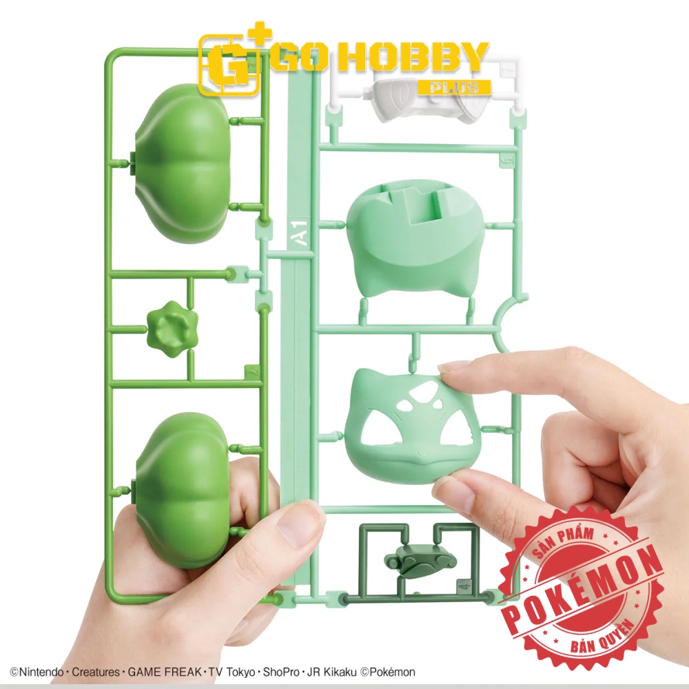 POKEPLA Quick 13 | Fushigidane | Đồ chơi lắp ráp POKEMON | Shopee Việt Nam