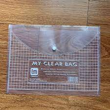 Túi khuy dày khổ F myclear bag khuy bấm cỡ to nhất (1 chiếc) | Shopee ...