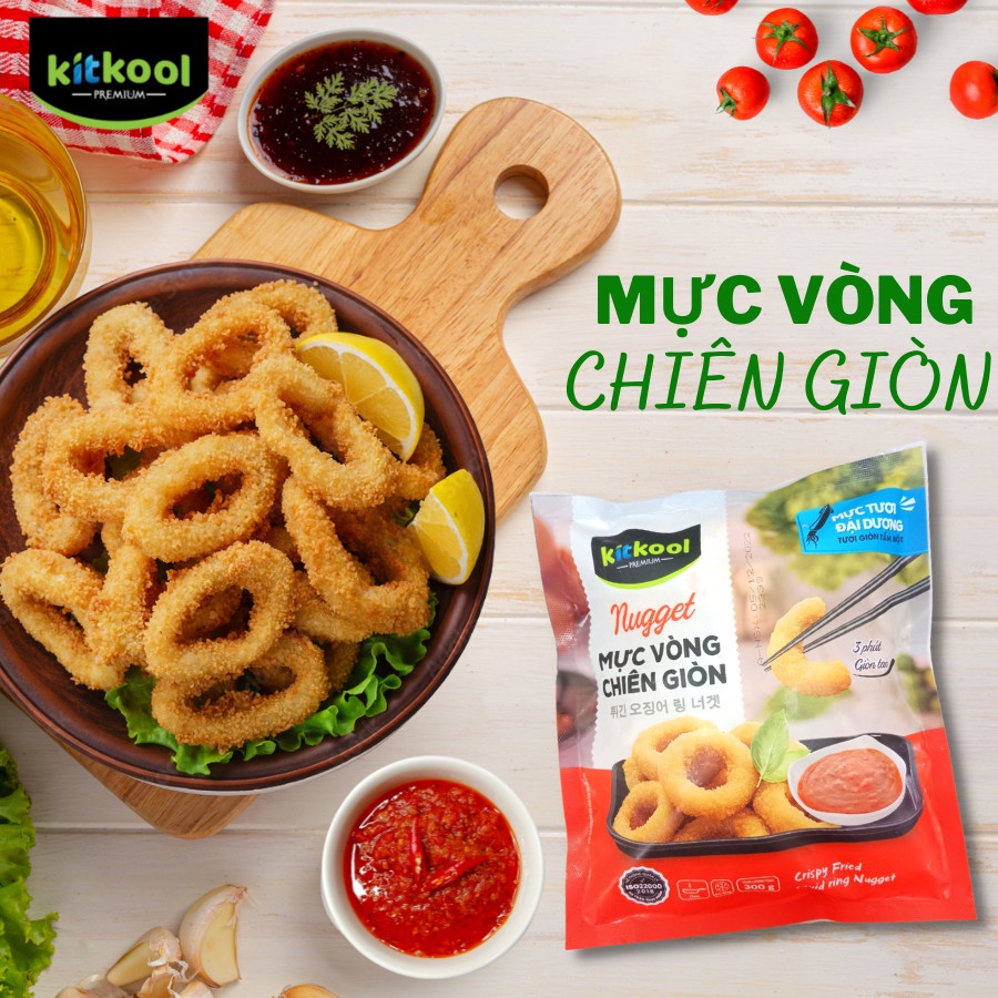 Mực vòng chiên giòn Kitkool 300g | MumFood Store | Shopee Việt Nam