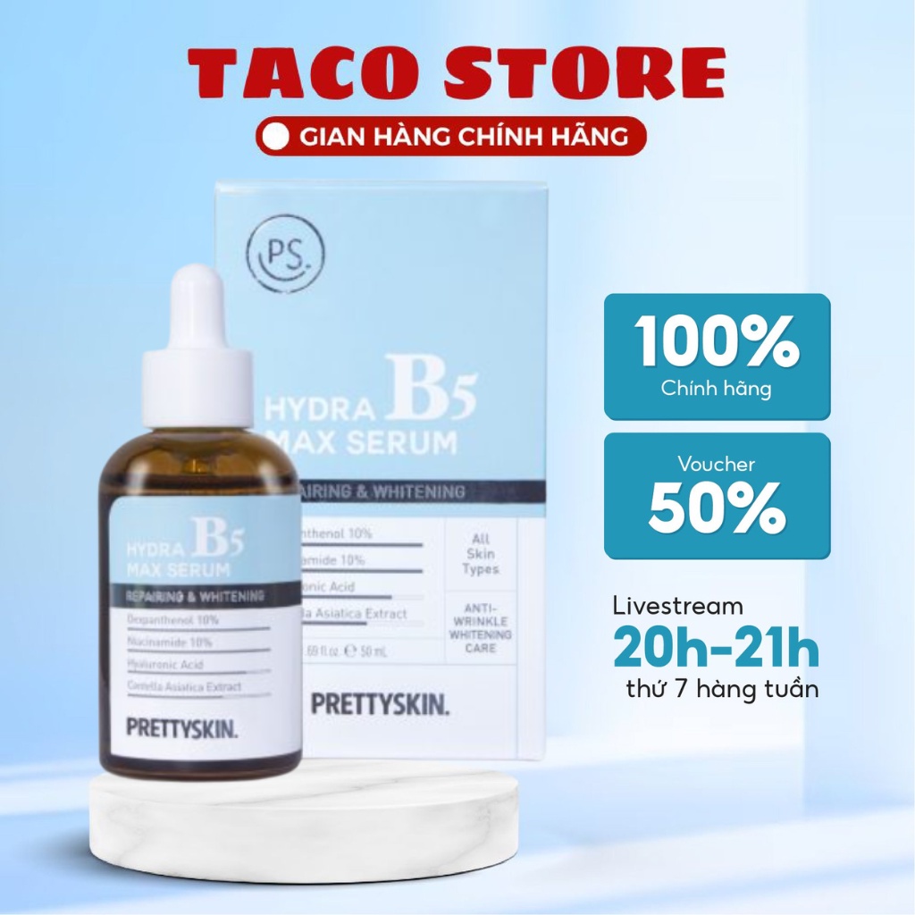 Tinh Chất Phục Hồi B5 Pretty Skin Dưỡng Trắng Da 50ml | Shopee Việt Nam