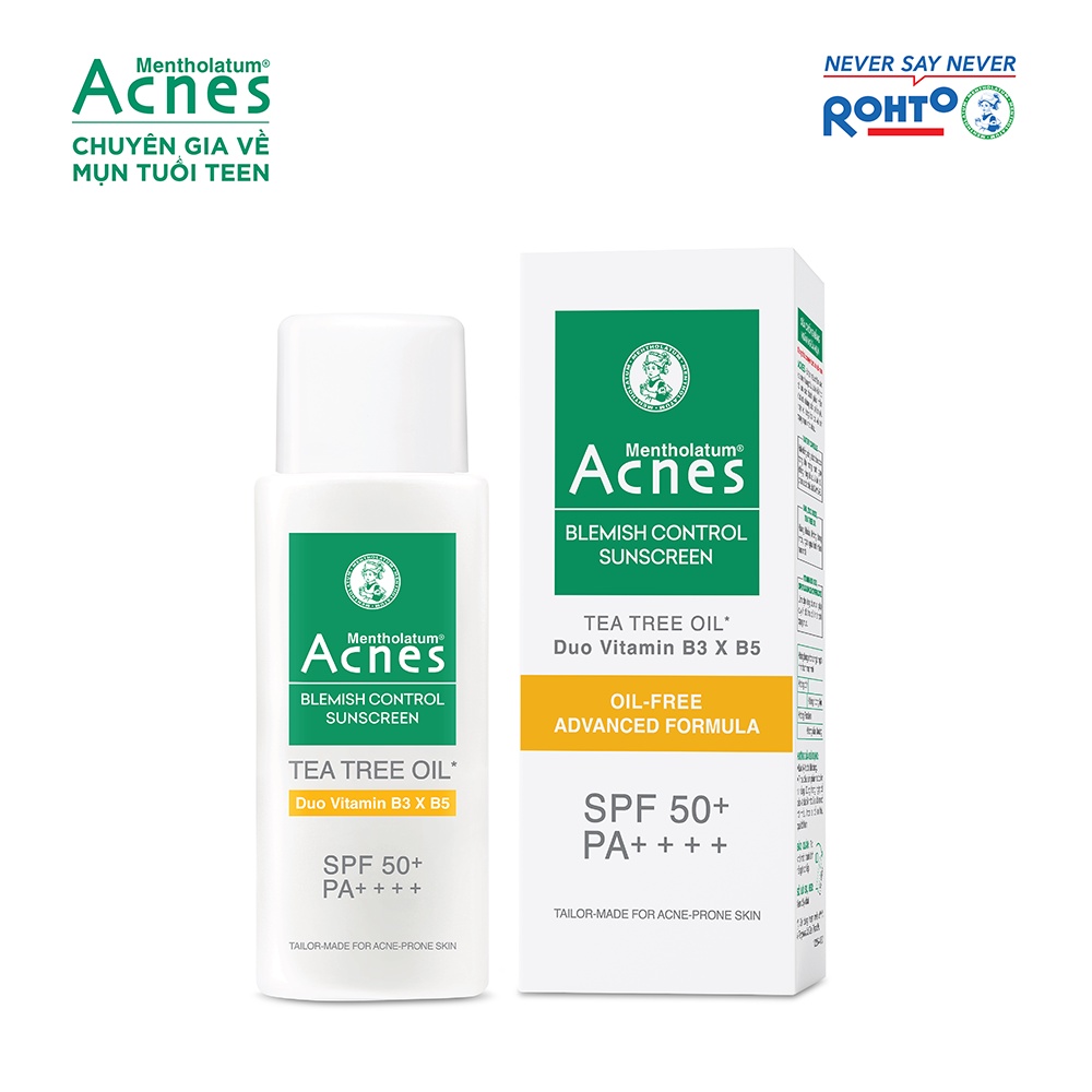 Kem chống nắng cho da dầu mụn Acnes Blemish Control Sunscreen 50g ...