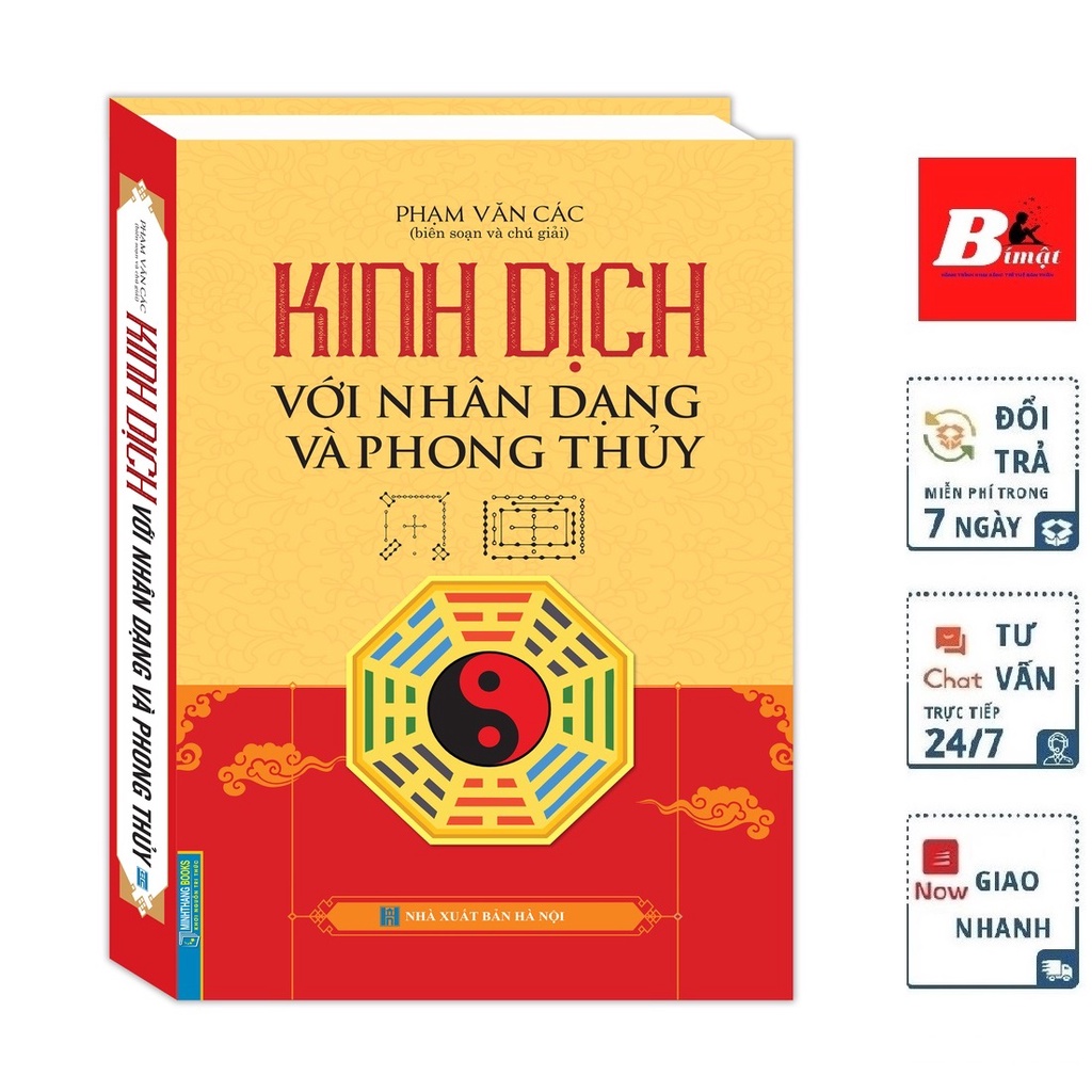 Sách - Kinh Dịch Với Nhân Dạng Và Phong Thuỷ (Bìa Cứng) | Shopee Việt Nam
