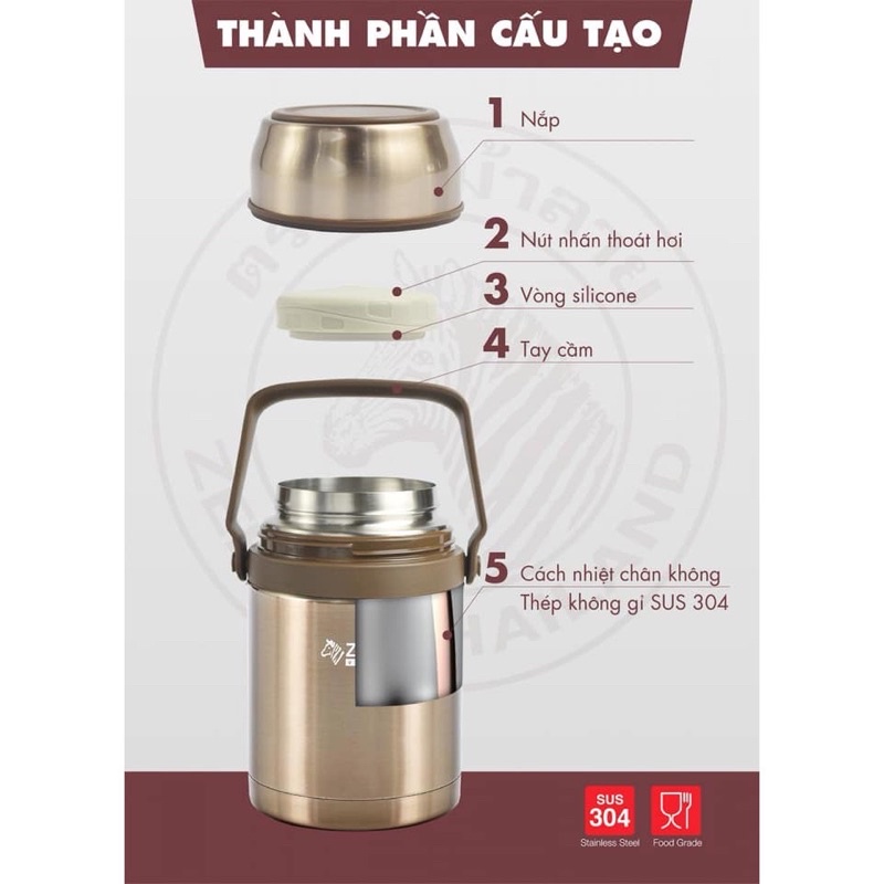 CAMEN INOX GIỮ NHIỆT 1L-152435 | Shopee Việt Nam