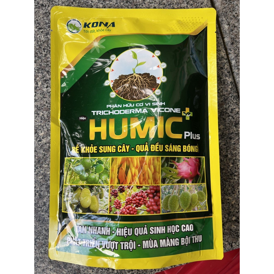 Humic Plus(Humic -Trico)-kích rễ mạnh, cải tạo đất, giải độc hữu cơ ...