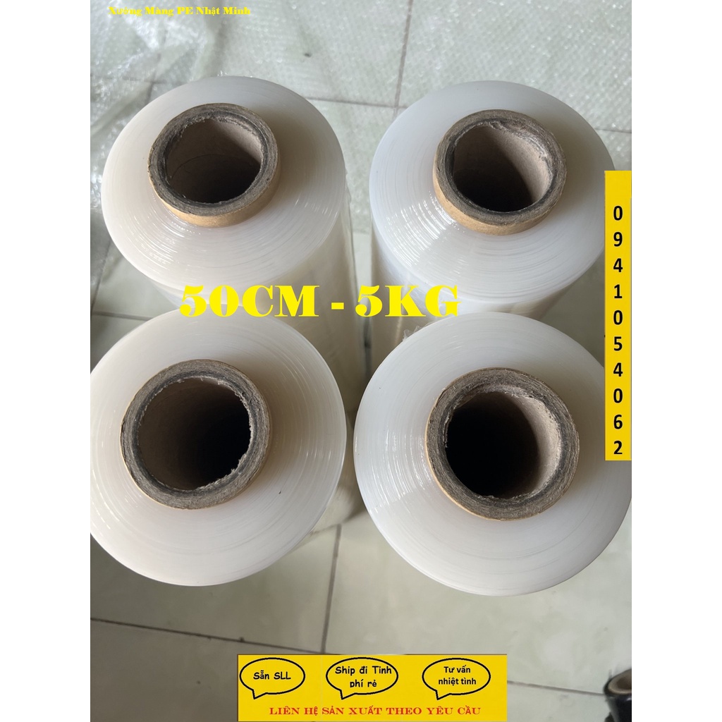 Màng PE, màng quấn 50cm 5kg | Shopee Việt Nam