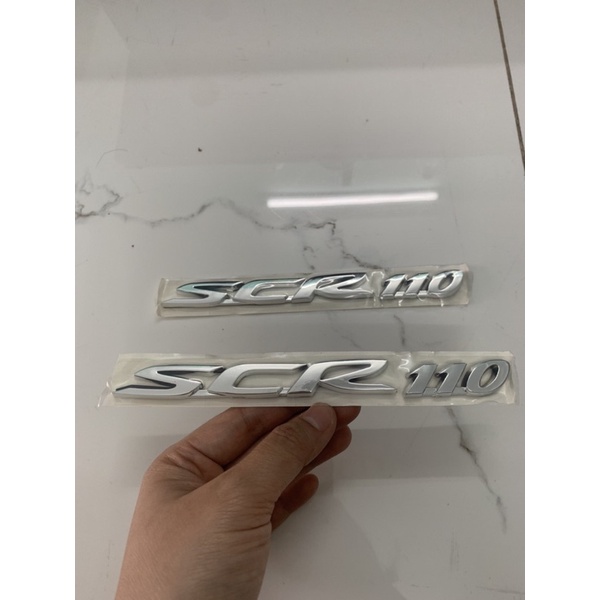 Bộ tem xe Honda SCR 110 loại 1 hàng theo xe nhập khẩu Thái Lan dành ...