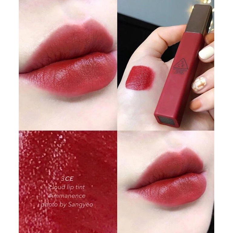 [NEW 2023] SON 3CE CLOUD LIP TINT MÀU MỚI NODDING - CERISE - DEVOTEE ...