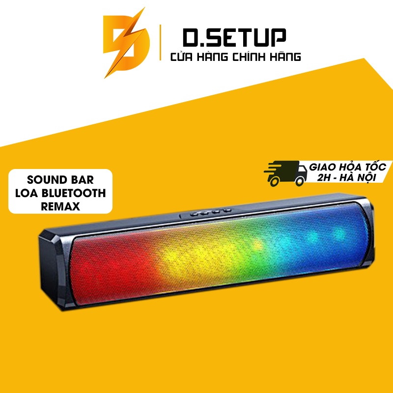 Loa Bluetooth Không Dây Soundbar RGB Remax RB-M8 - Âm Thanh Vòm 3D ...