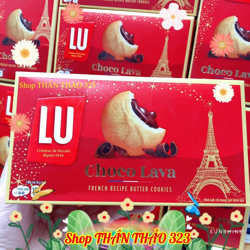 Bánh Quy Bơ LU Choco Lava Nhân Sôcôla Tan Chảy Mịn | Shopee Việt Nam