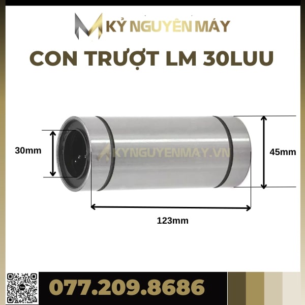 Con Trượt LM16LUU, LM20LUU, LM25LUU, LM30LUU, Bạc Trượt LMLUU, Con ...