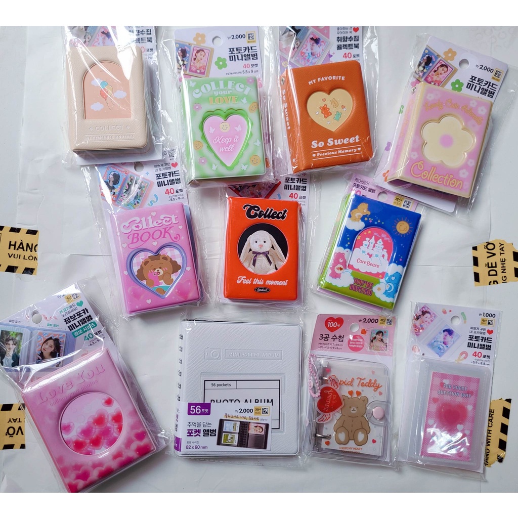 Collect Book Daiso Hàn Mini Binder 1 ô | Shopee Việt Nam