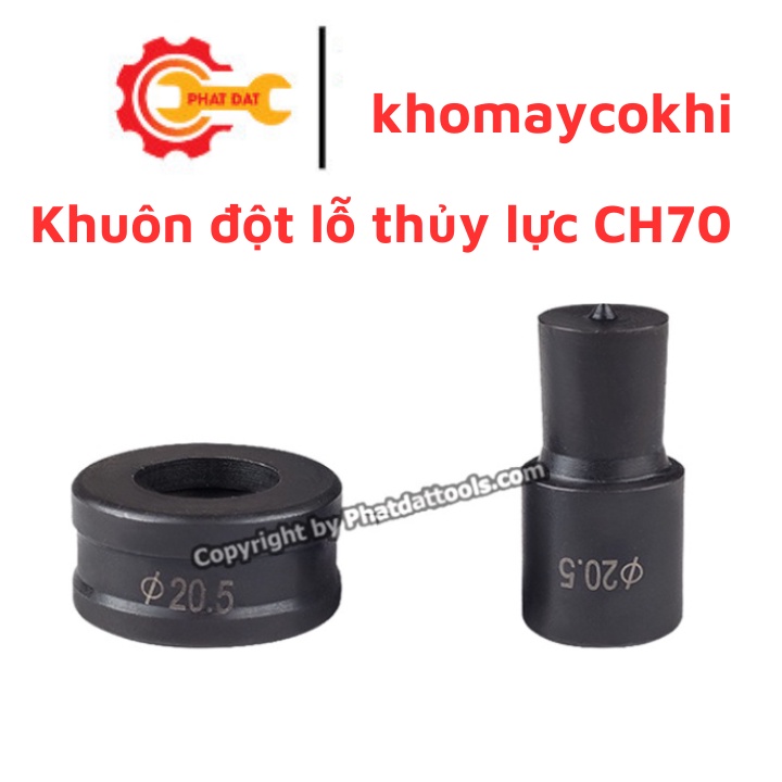 Khuôn đột lỗ tròn kim loại siêu cứng cho máy đột lỗ thủy lực CH70 ...