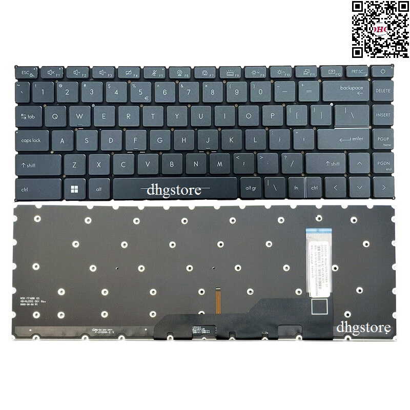 Bàn phím laptop MSI Modern 14 B11MO B11MOL B11MOU B5M(MS-14D3), B10MW B10RASW B10RBSW MS-14D1 Có ...