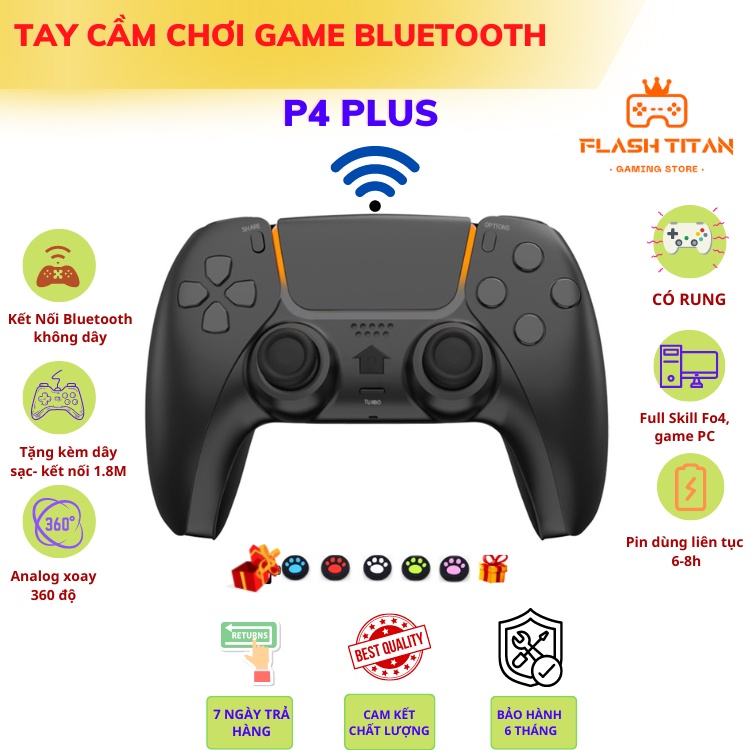 Tay cầm chơi game Fifa online 4 P4 plus, Analog xoay 360 độ, Tay cầm ...