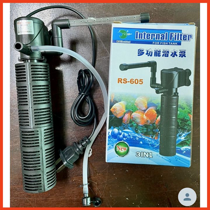 Máy Lọc Nước Bể Cá Cảnh mini RS-602/ RS-603/ RS-605 (máy lọc chìm bể cá ...