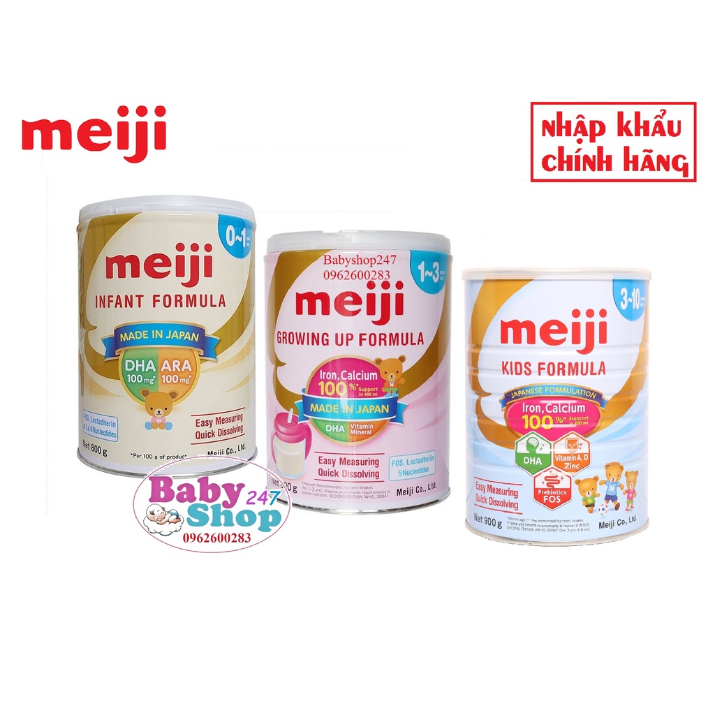Sữa Meiji 1/2/3 Nhập Khẩu 800g (Date mới 2026) | Shopee Việt Nam