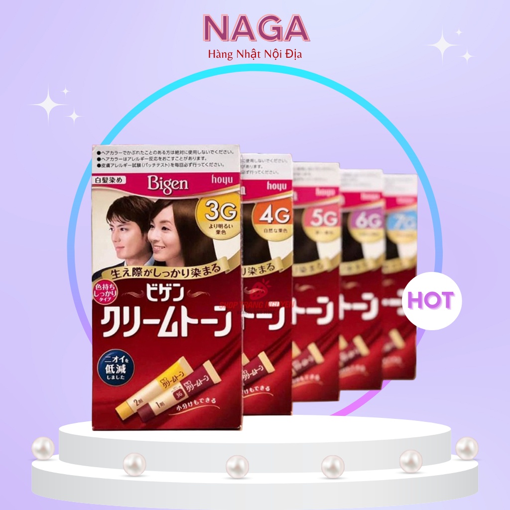 NHUỘM TÓC BIGEN NHẬT BẢN (3G,4G,5G,6G,7G). | Shopee Việt Nam