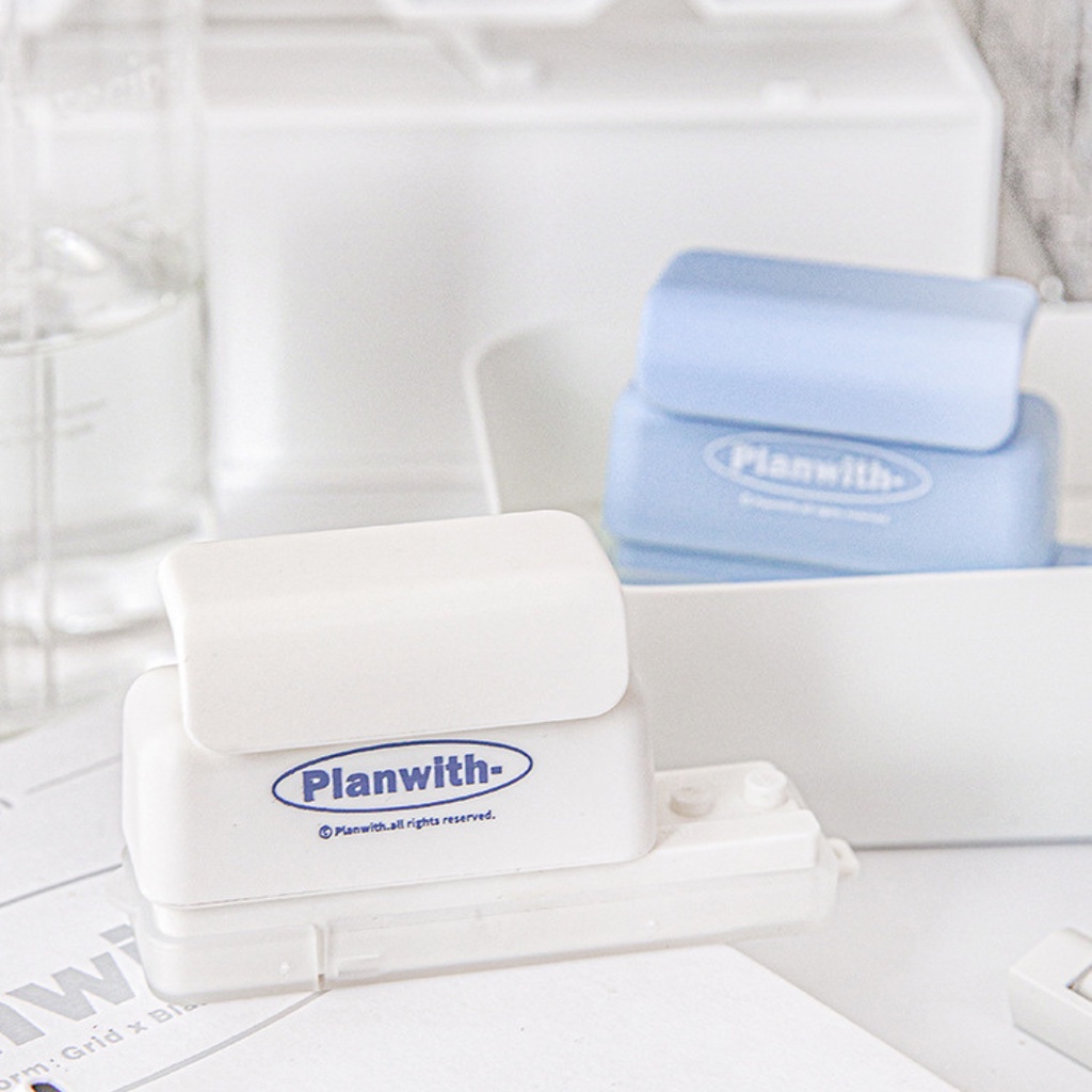 Dụng Cụ Bấm Lỗ Giấy Đo Size A5/B5/A4 Planwith MULTI Mini Cầm Tay | Shopee Việt Nam