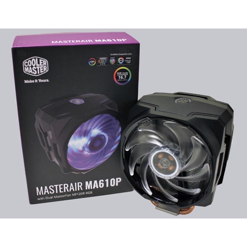 Tản nhiệt khí CPU cooler master ma610p 2nd quạt tản nhiệt cpu cooler master ma610p rgb đã qua sử ...