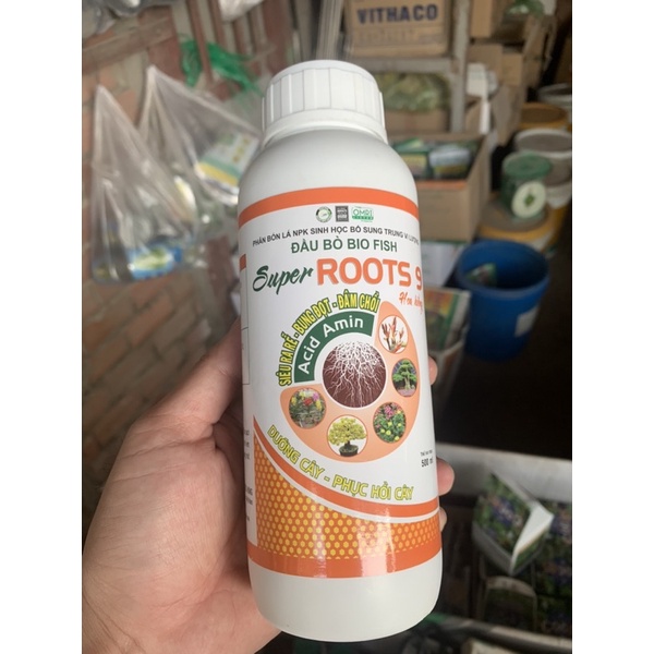 Phân Bón Lá Super Roots 9 Siêu Ra Rễ - Bung Đột - Đâm Chồi chai 500ml | Shopee Việt Nam