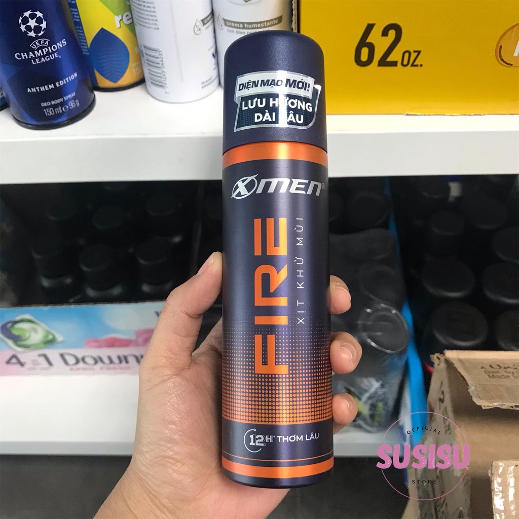 Mẫu mới - Xịt thơm body nam Xmen/Lăn khử mùi toàn thân cho nam XMEN ...
