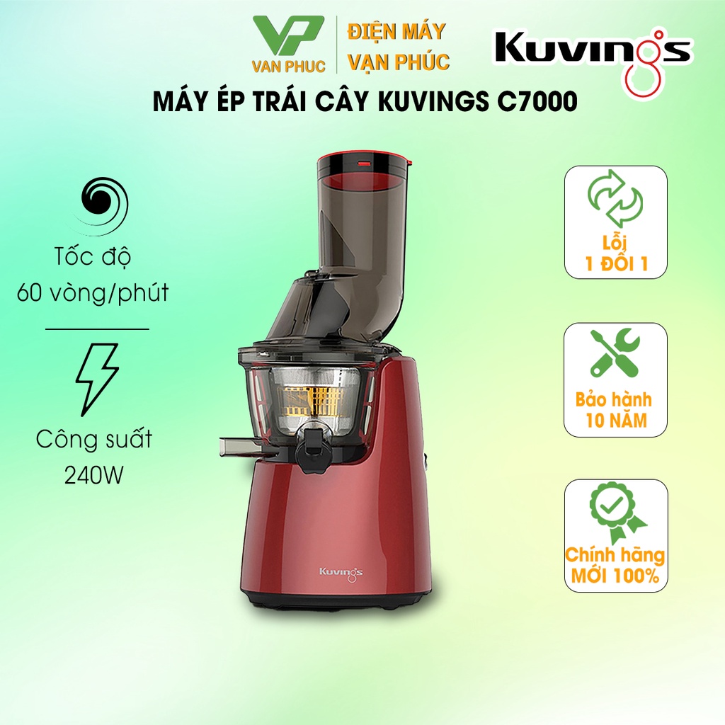 Máy ép chậm trái cây Kuvings C7000-Chính hãng BH-10 Năm | Shopee Việt Nam