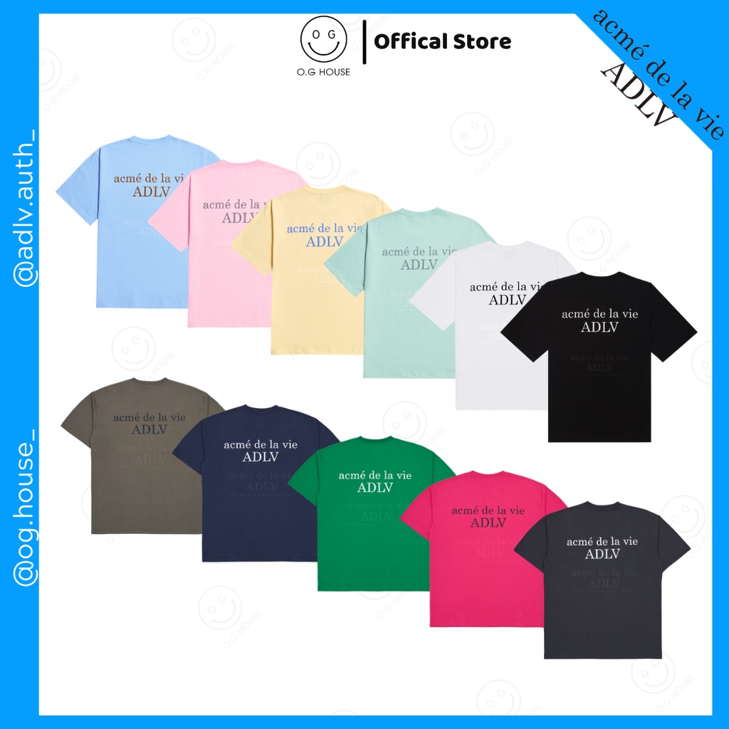 [Chính Hãng] Áo ADLV Basic - Áo form rộng | Shopee Việt Nam