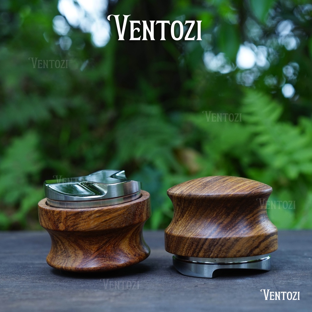 Tamper OCD gỗ, công cụ dàn đều bột trước khi nén cà phê espresso ...