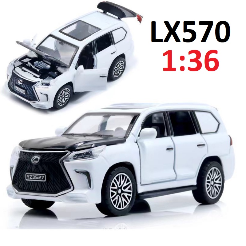 Mô hình xe ô tô mini Lx750 tỉ lệ 1:36 xe bằng hợp kim mở được cửa xe ...