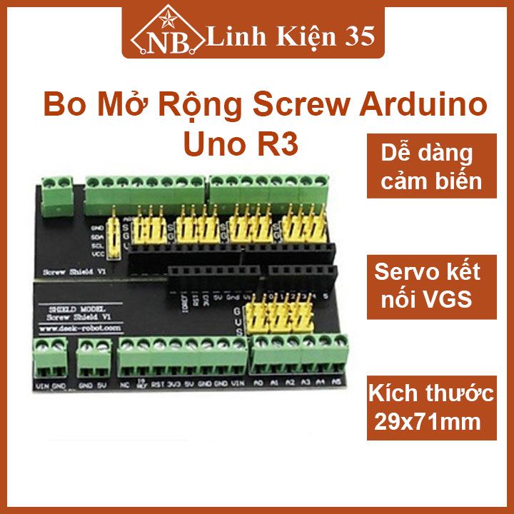 Bo Mở Rộng Screw Arduino Uno R3 | Shopee Việt Nam