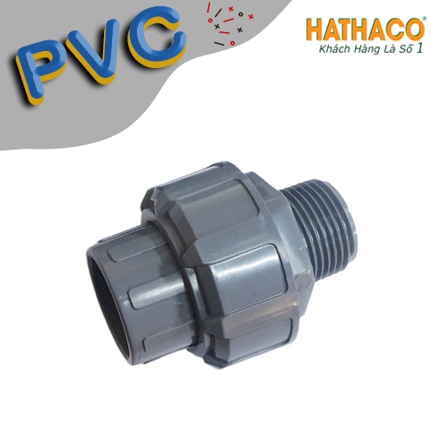 Rắc Co PVC 27 Ren Ngoài 34 (1") HATHACO Chính Hãng Sản Xuất Tại Việt ...