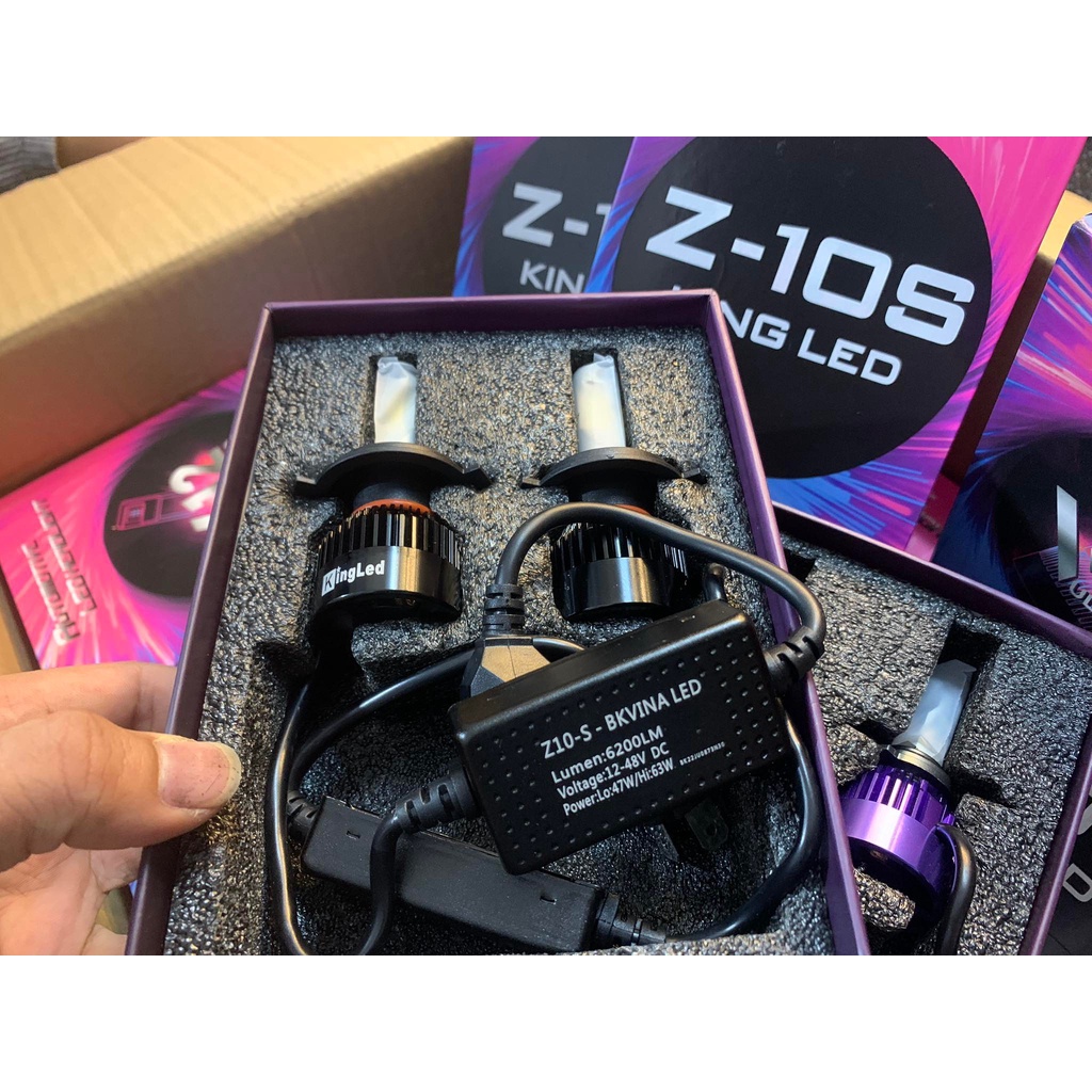 Đèn pha KING LED Z10,Z10s chính hãng chân H4 | Shopee Việt Nam