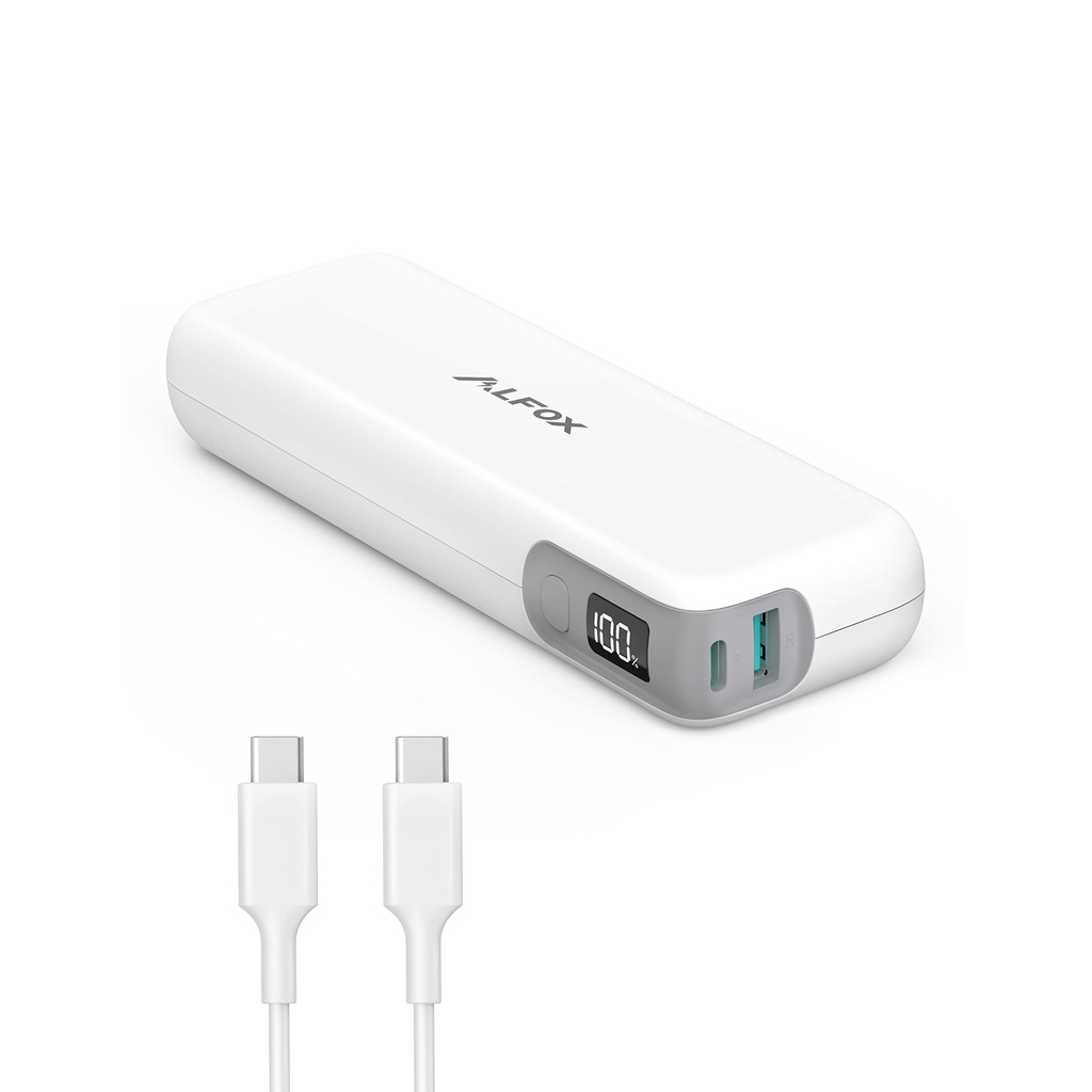 Sạc dự phòng ALFOX AF-PB006 15000mAh 2 cổng hỗ trợ sạc nhanh PD 3.0 PPS ...
