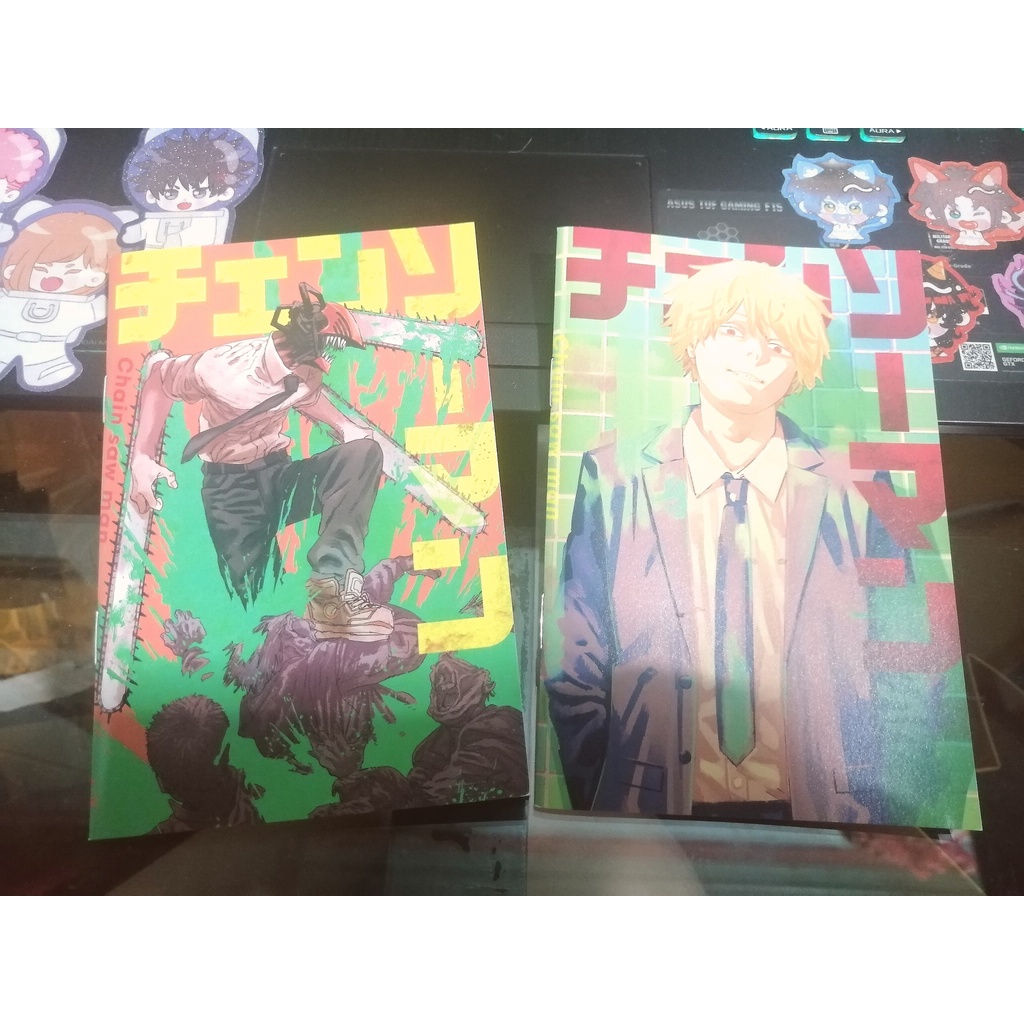 [Official] Sổ note Denji người cưa anime Chainsaw man chính hãng ...
