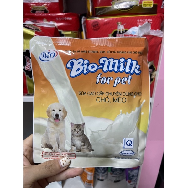 Sữa bột Bi-o Milk cho chó mèo sơ sinh | Shopee Việt Nam